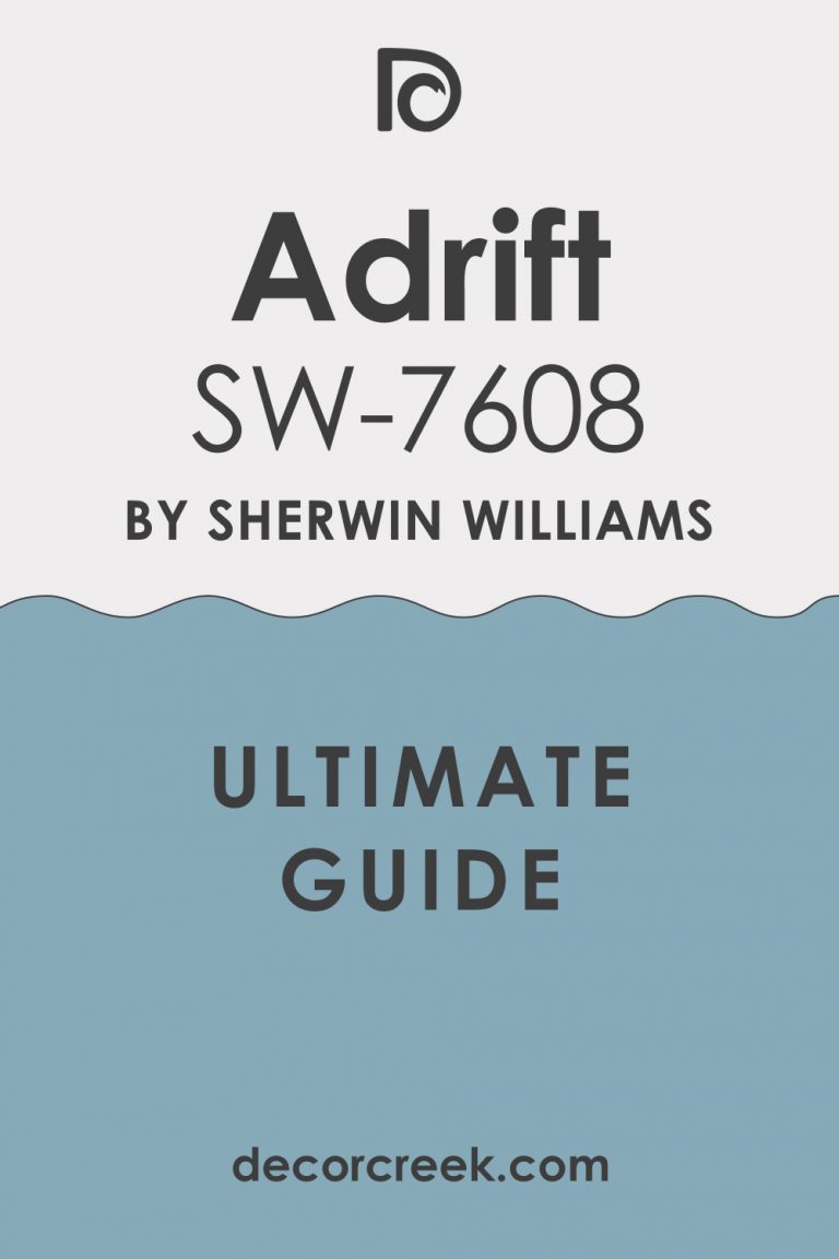 Adrift SW 7608 Paint Color by Sherwin-Williams - DecorCreek
