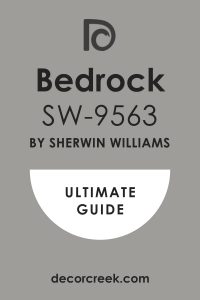 Bedrock SW 9563 Paint Color by Sherwin-Williams - DecorCreek