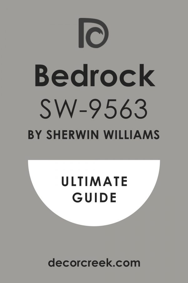 Bedrock SW 9563 Paint Color by Sherwin-Williams - DecorCreek
