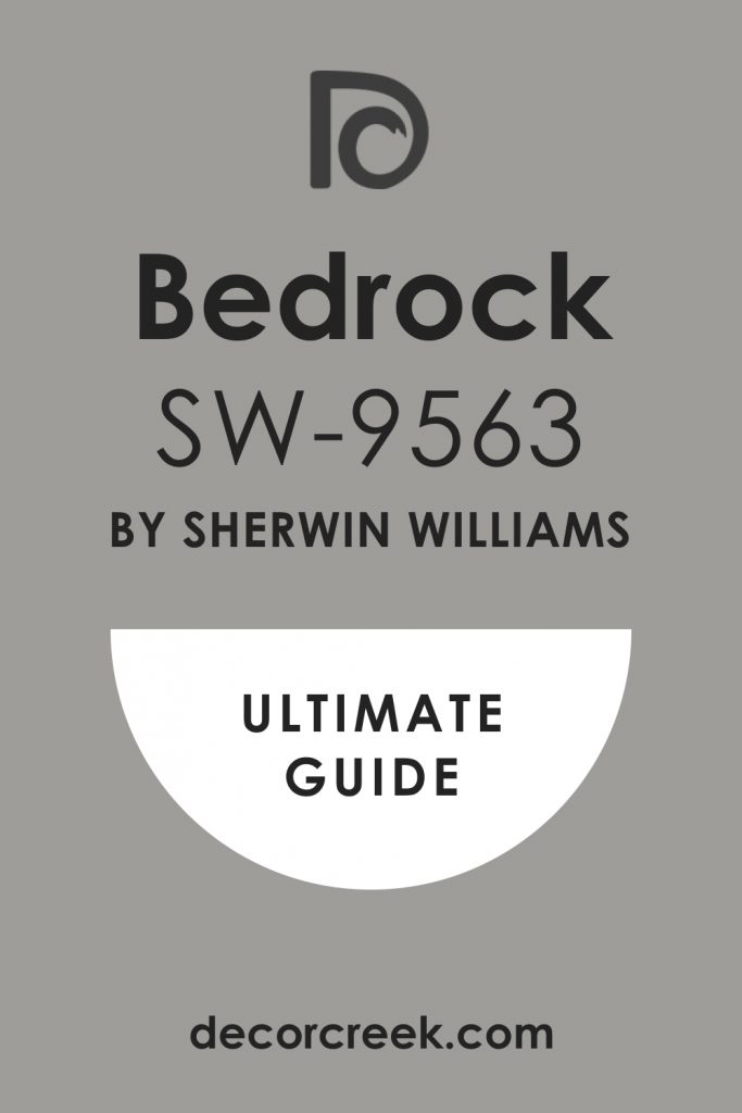 Bedrock SW 9563 Paint Color by Sherwin-Williams - DecorCreek