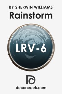 Rainstorm SW 6230 Paint Color by Sherwin-Williams - DecorCreek