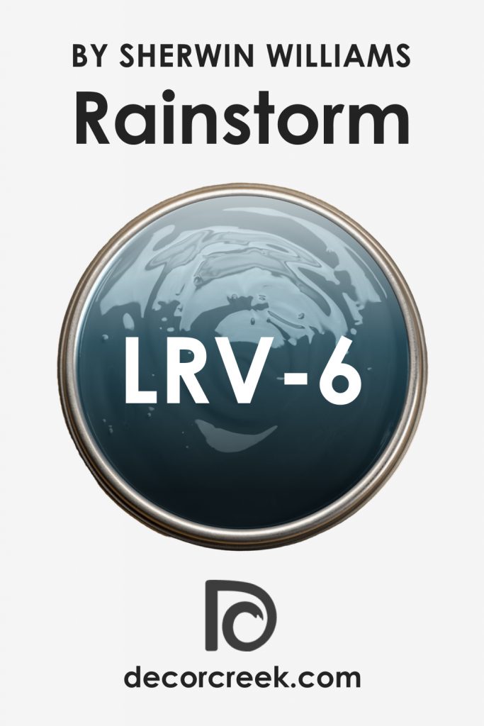 Rainstorm SW 6230 Paint Color by Sherwin-Williams - DecorCreek