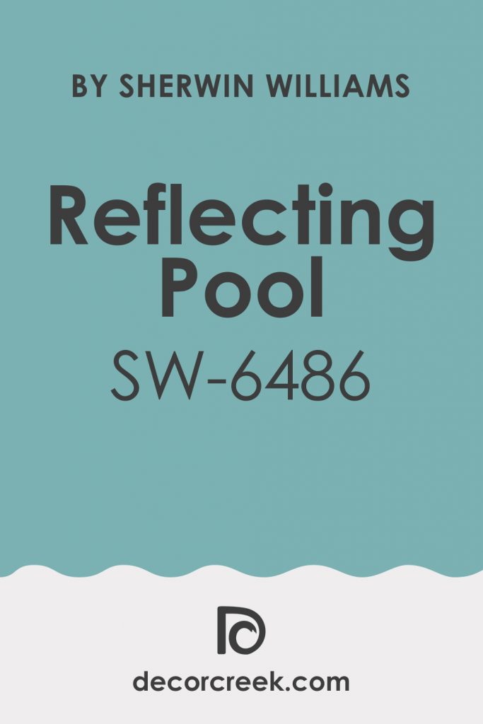 Reflecting Pool SW 6486 Paint Color by Sherwin-Williams