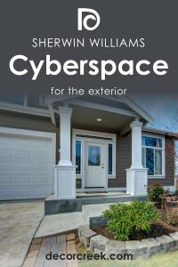 Cyberspace SW 7076 Paint Color by Sherwin-Williams