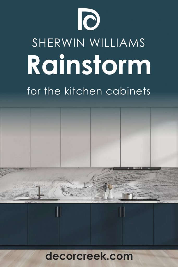 Rainstorm SW 6230 Paint Color by Sherwin-Williams - DecorCreek