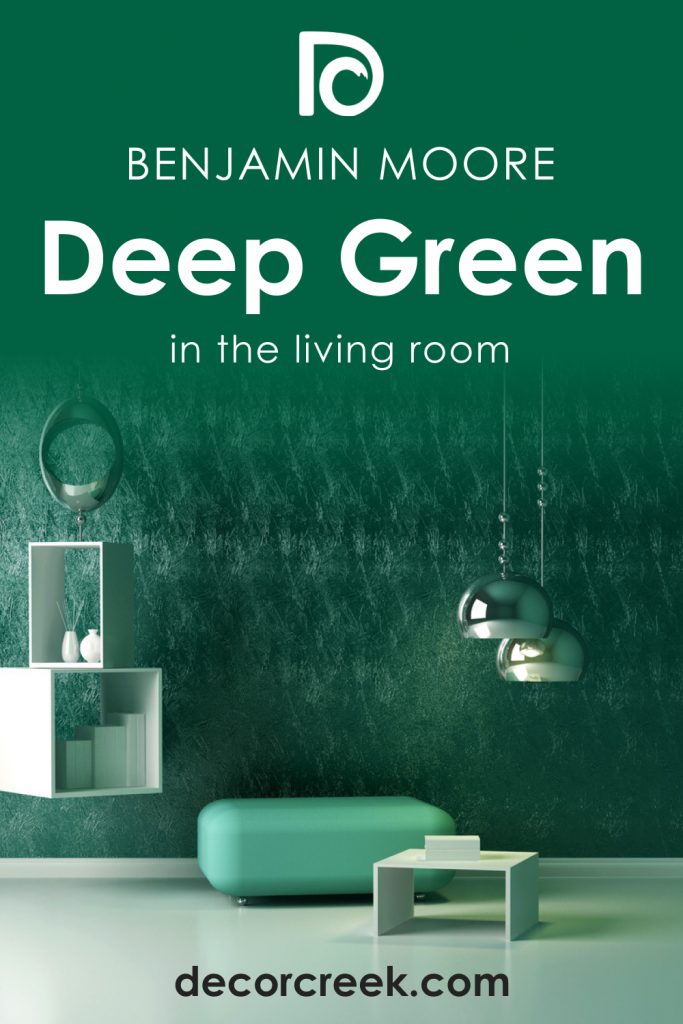 Deep Green 2039-10 Paint Color by Benjamin Moore - DecorCreek