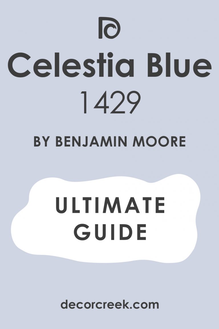 Celestia Blue 1429 Paint Color by Benjamin Moore - DecorCreek