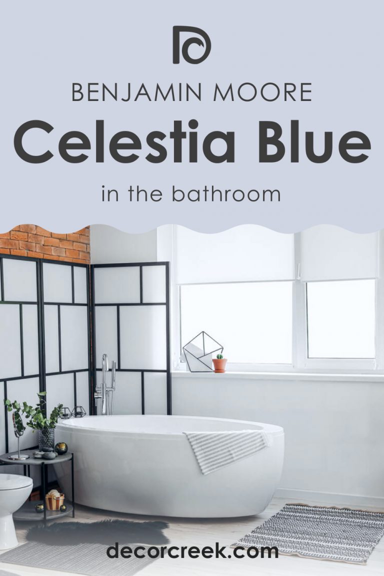 Celestia Blue 1429 Paint Color by Benjamin Moore - DecorCreek