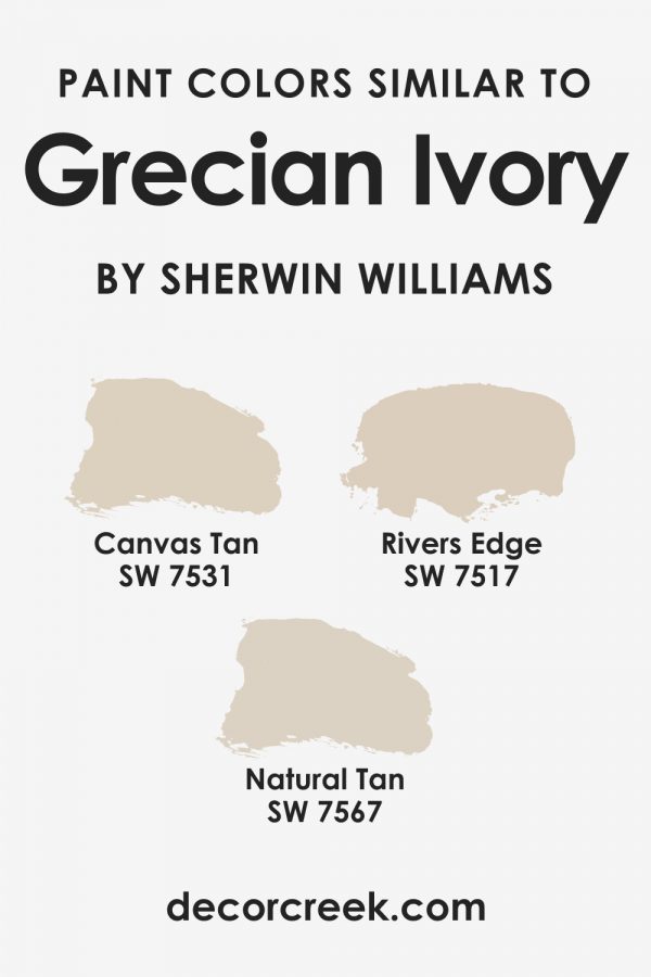 Grecian Ivory Paint SW 7541 Color by Sherwin-Williams
