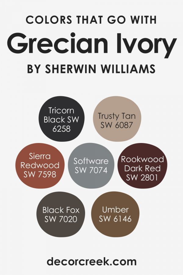 Grecian Ivory Paint SW 7541 Color by Sherwin-Williams