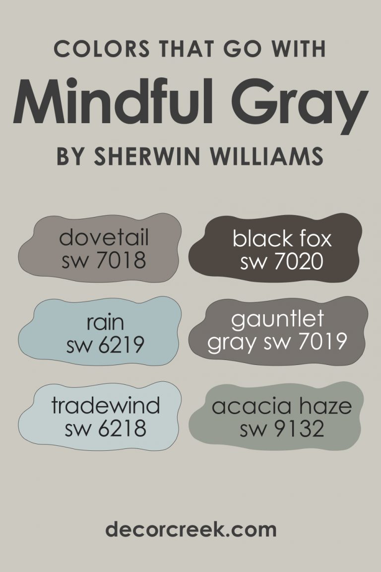 Mindful Gray SW 7016 Paint Color by Sherwin Williams