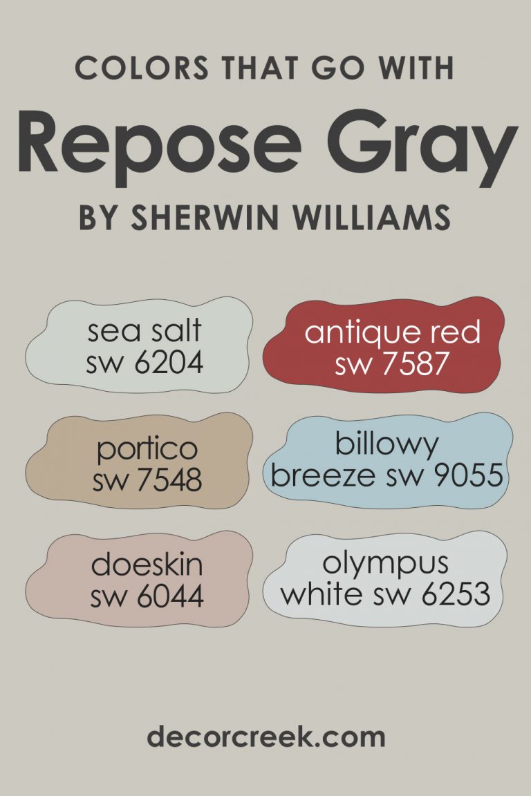 Repose Gray SW 7015 Paint Color by Sherwin-Williams