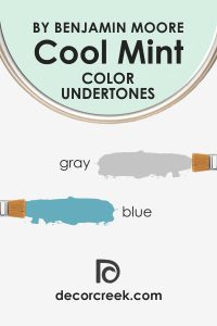 Cool Mint 582 Paint Color by Benjamin Moore - DecorCreek