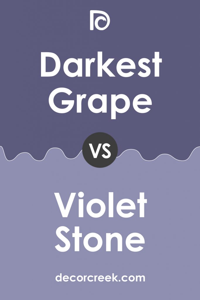 Darkest Grape 2069-30 Paint Color by Benjamin Moore