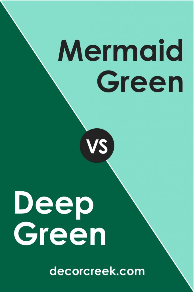 Deep Green 2039-10 Paint Color by Benjamin Moore - DecorCreek