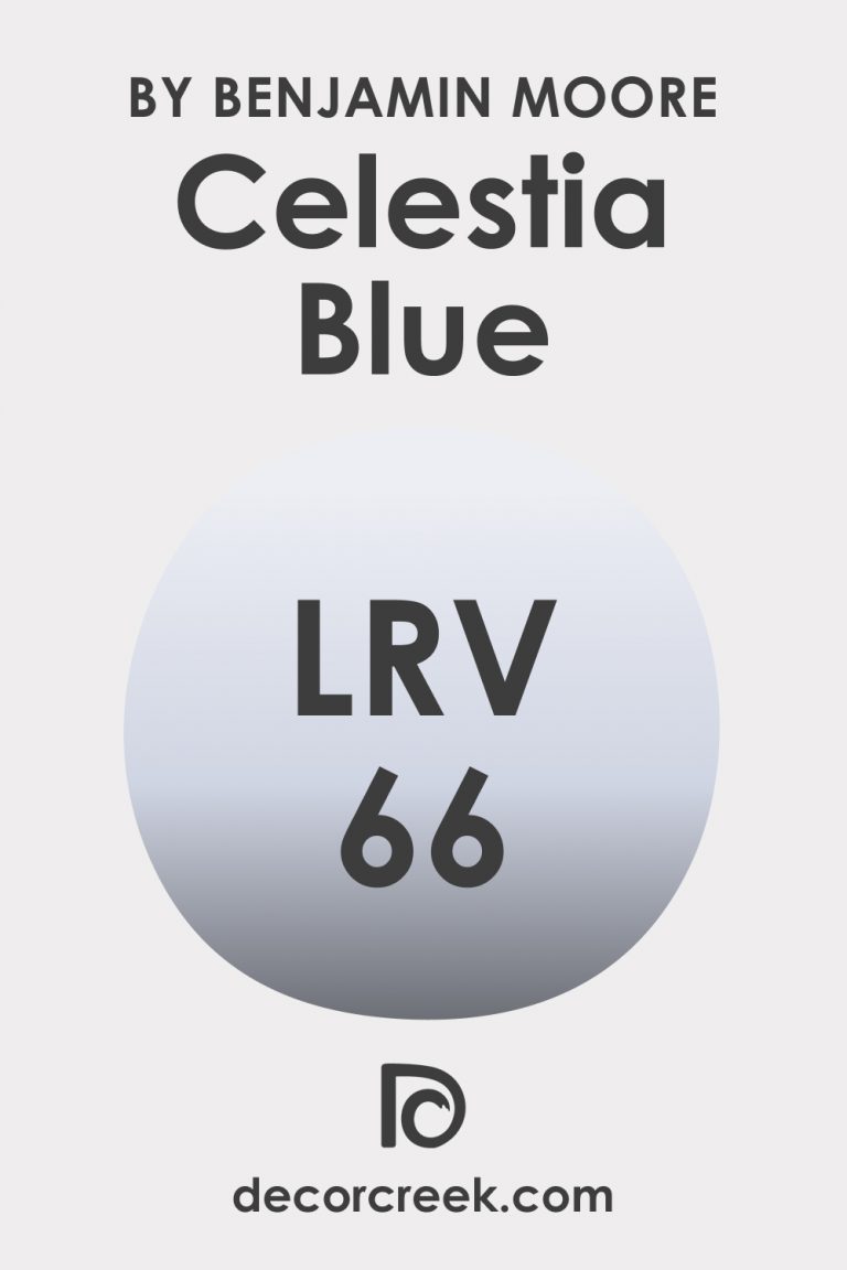 Celestia Blue 1429 Paint Color by Benjamin Moore - DecorCreek