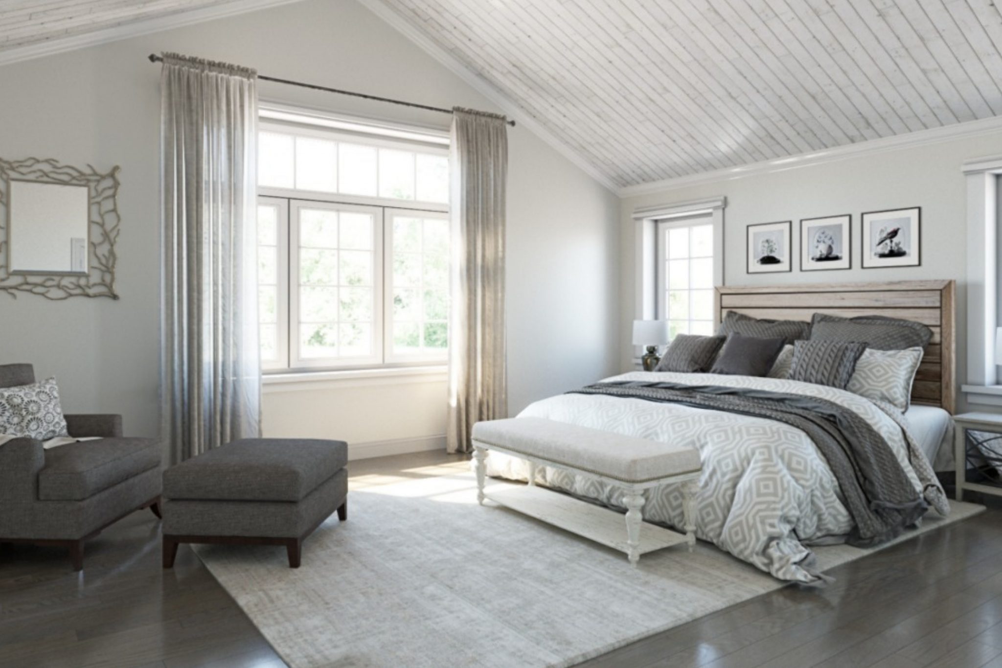 Repose Gray SW 7015 Paint Color by Sherwin-Williams