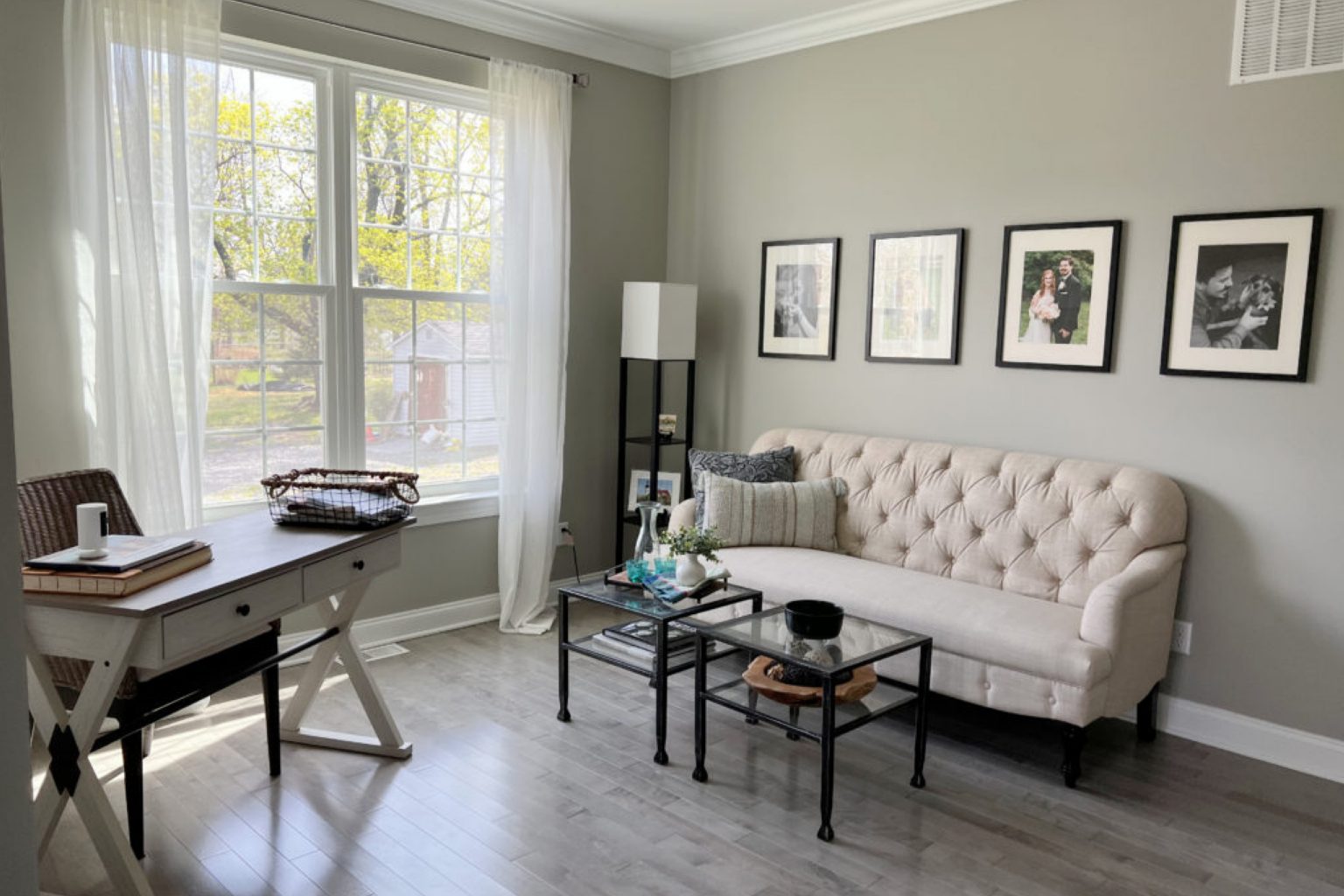 Mindful Gray SW 7016 Paint Color by Sherwin Williams
