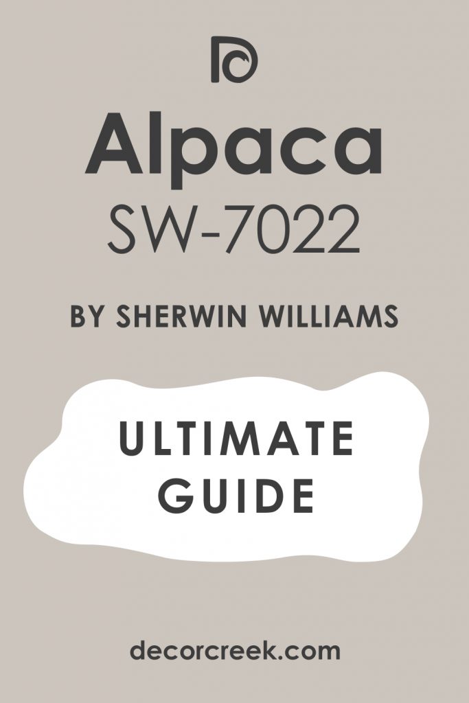 Alpaca SW 7022 Paint Color by Sherwin-Williams - DecorCreek