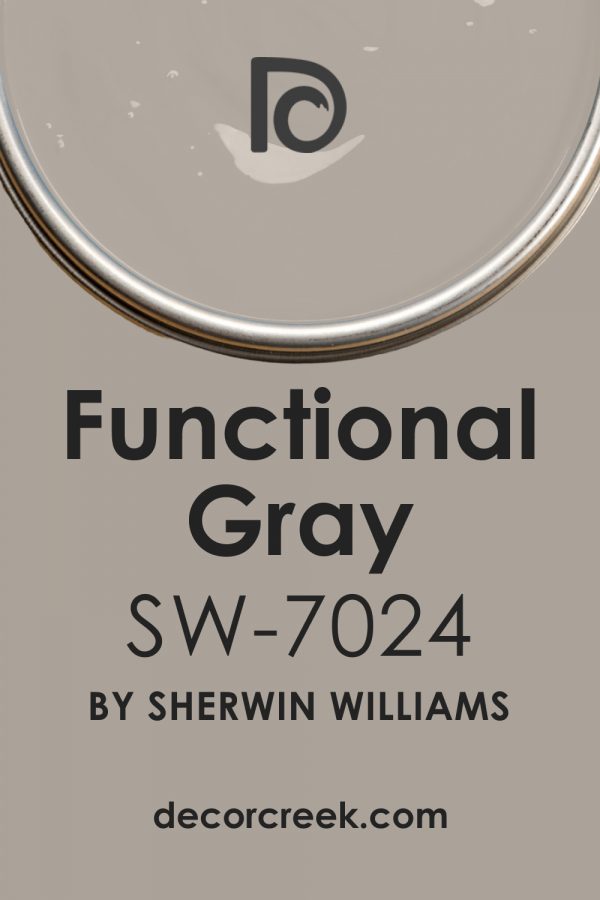 Functional Gray SW 7024 Paint Color by Sherwin-Williams