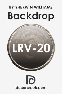 Backdrop SW 7025 Paint Color by Sherwin-Williams - DecorCreek