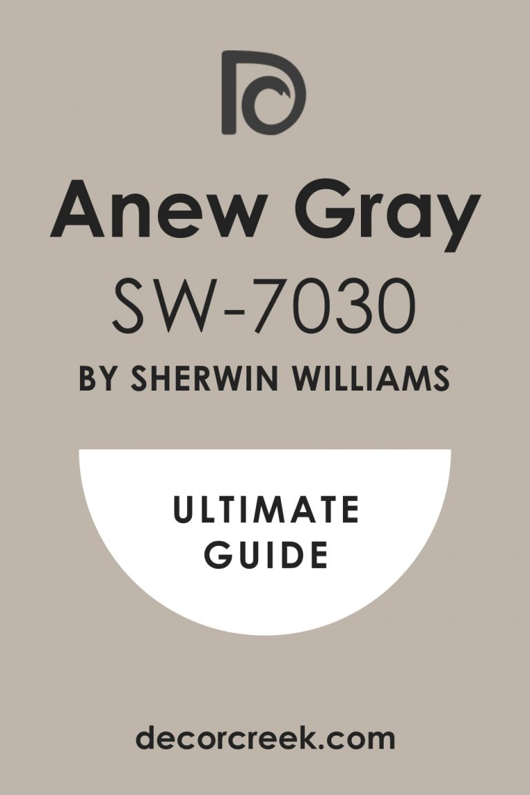 Anew Gray SW 7030 Paint Color by Sherwin-Williams