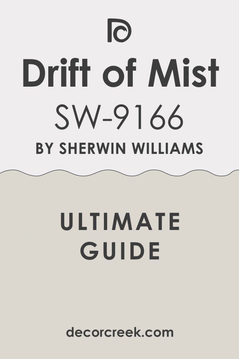 Drift of Mist SW 9166 Paint Color by Sherwin-Williams