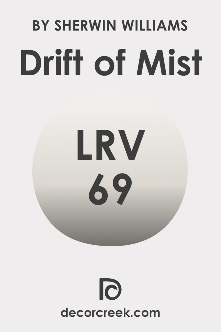 Drift of Mist SW 9166 Paint Color by Sherwin-Williams