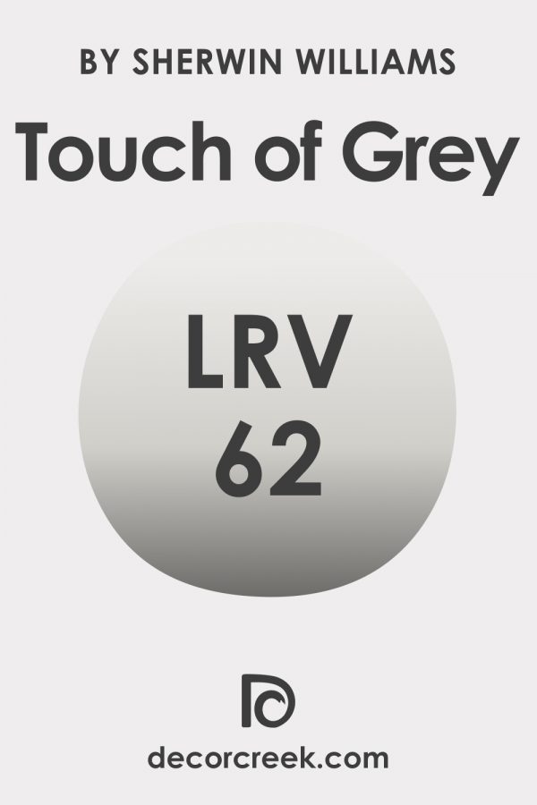 Touch of Grey SW 9549 Paint Color by Sherwin-Williams
