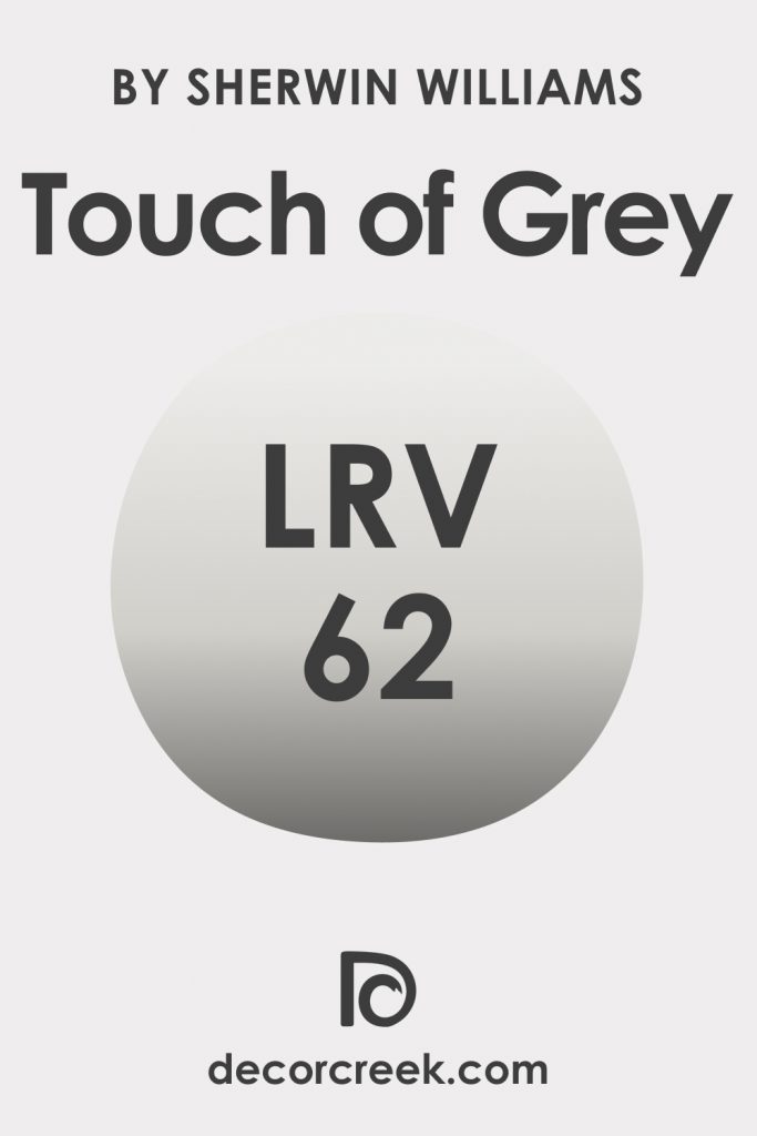 Touch of Grey SW 9549 Paint Color by Sherwin-Williams