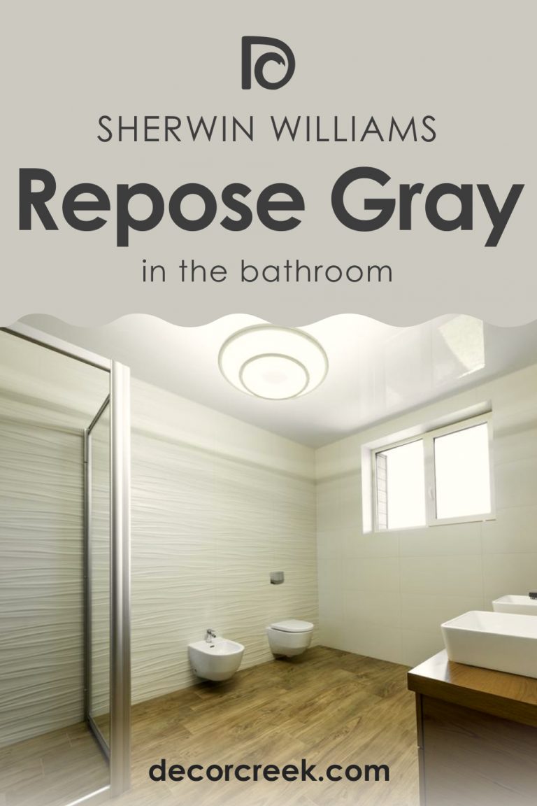 Repose Gray SW 7015 Paint Color by Sherwin-Williams