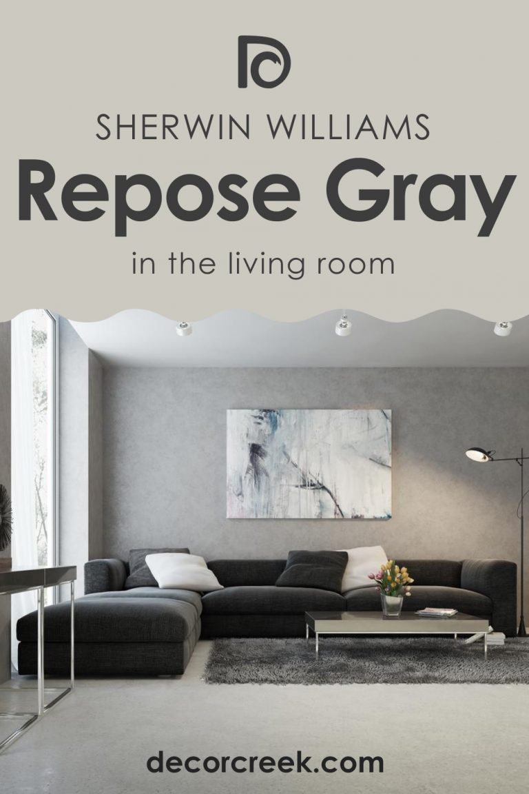 Repose Gray SW 7015 Paint Color by Sherwin-Williams