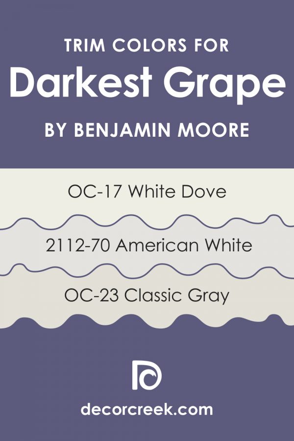 Darkest Grape 2069-30 Paint Color by Benjamin Moore