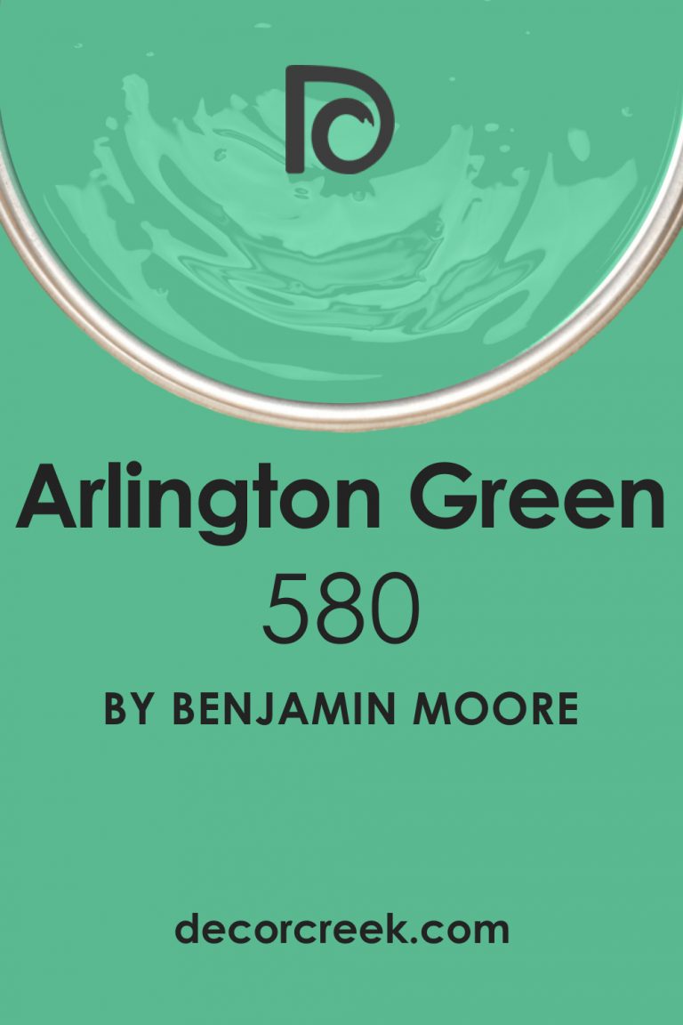 Arlington Green 580 Paint Color by Benjamin Moore - DecorCreek