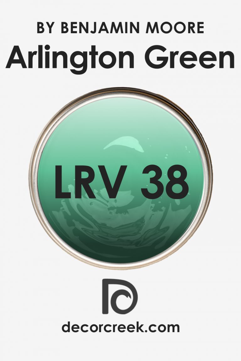 Arlington Green 580 Paint Color by Benjamin Moore - DecorCreek