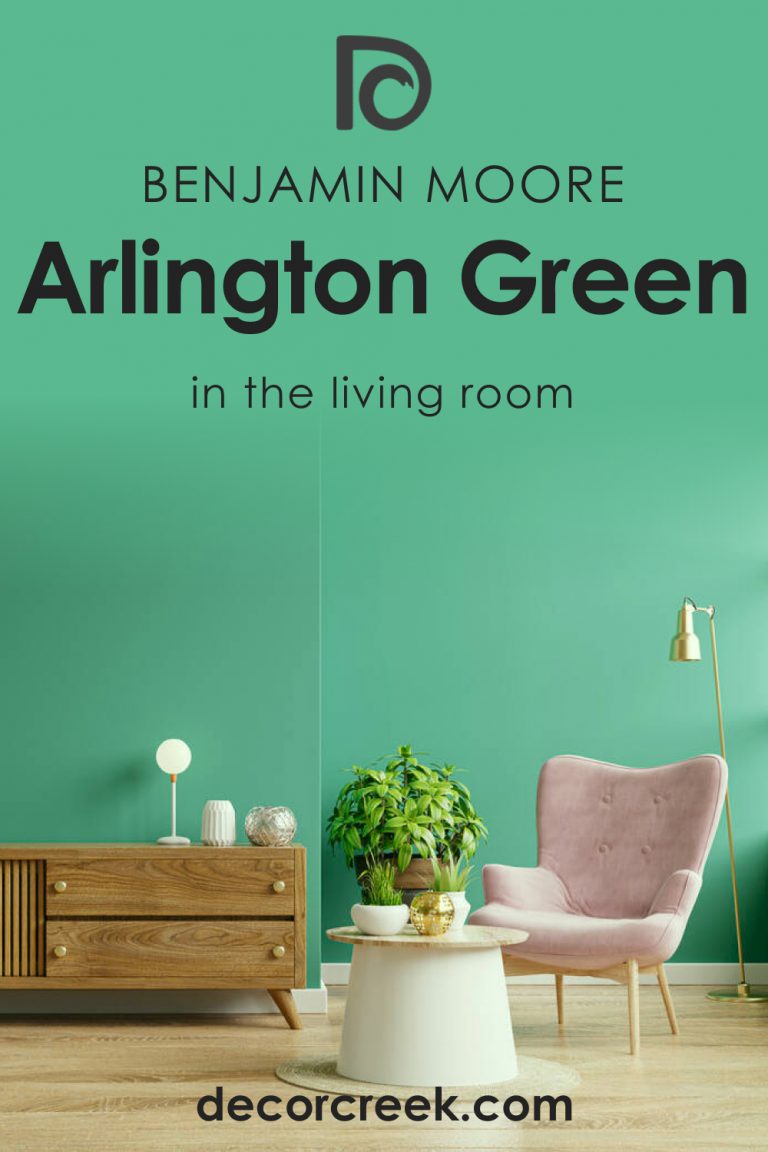Arlington Green 580 Paint Color by Benjamin Moore - DecorCreek