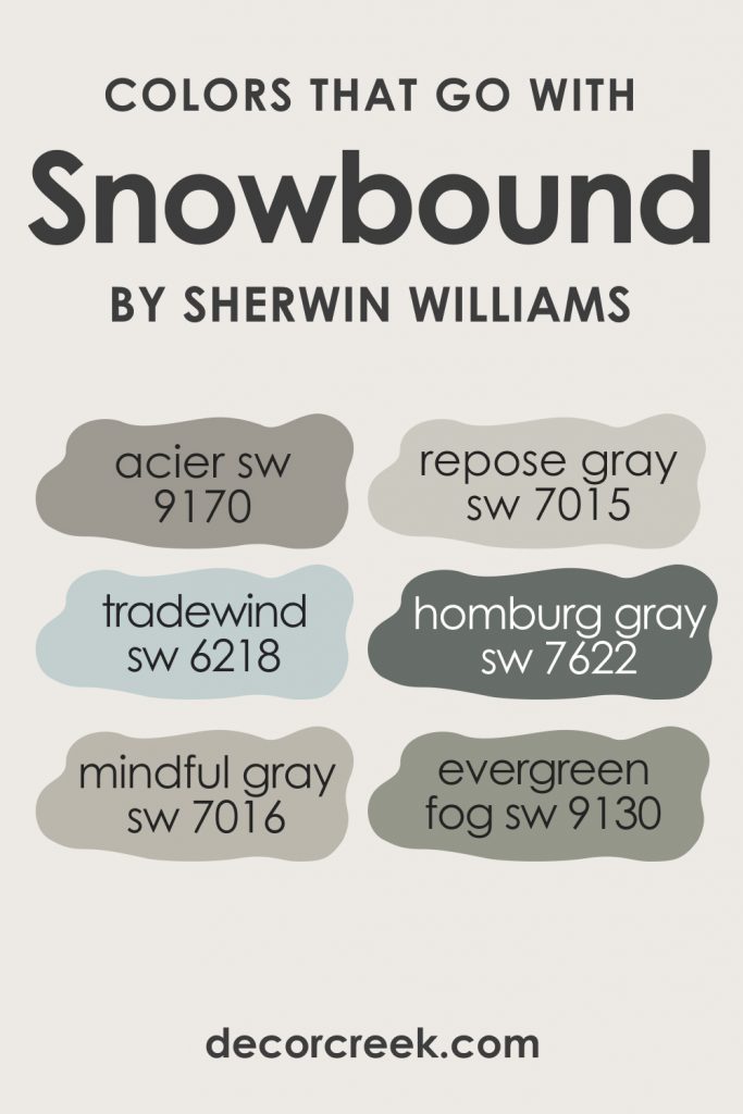Snowbound SW 7004 Paint Color by Sherwin-Williams