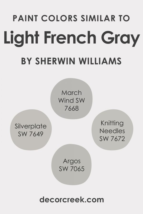 Light French Gray SW 0055 Paint Color by Sherwin-Williams