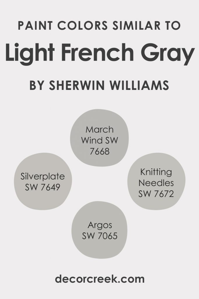 Light French Gray SW 0055 Paint Color by Sherwin-Williams