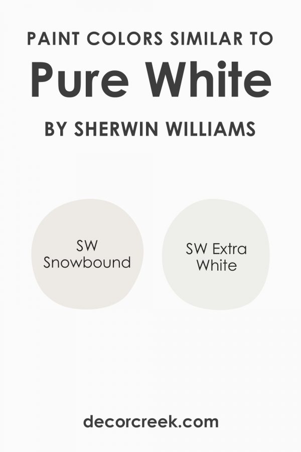 Pure White SW 7005 Paint Color by Sherwin-Williams