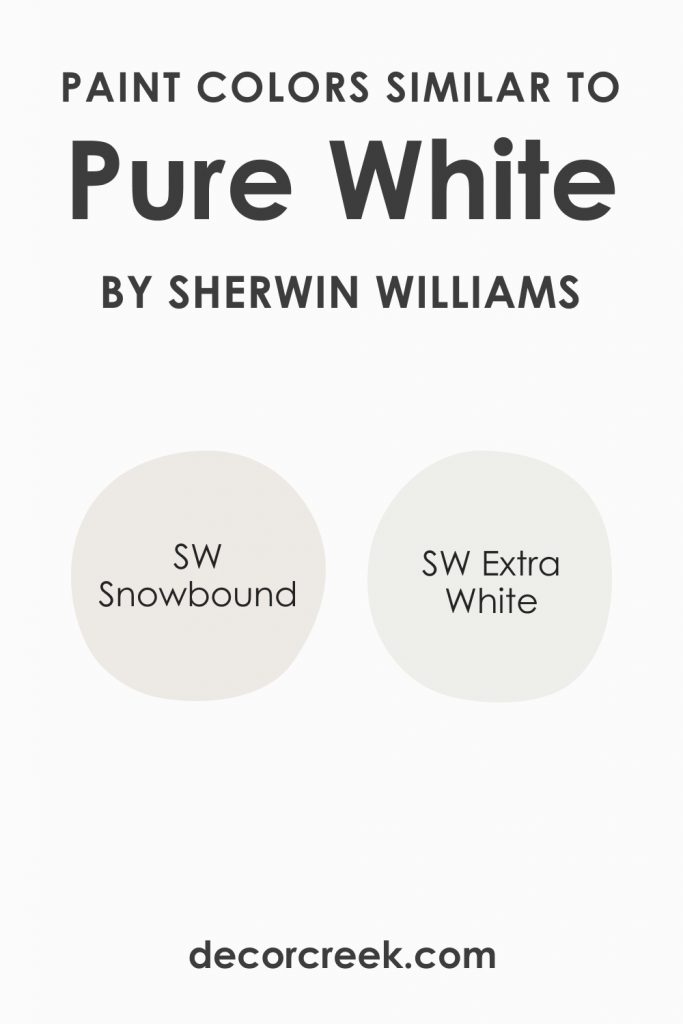 Pure White SW 7005 Paint Color by Sherwin-Williams