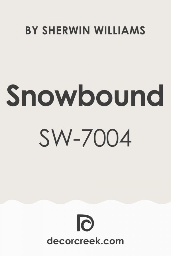 Snowbound SW 7004 Paint Color by Sherwin-Williams