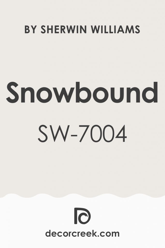 Snowbound SW 7004 Paint Color by Sherwin-Williams