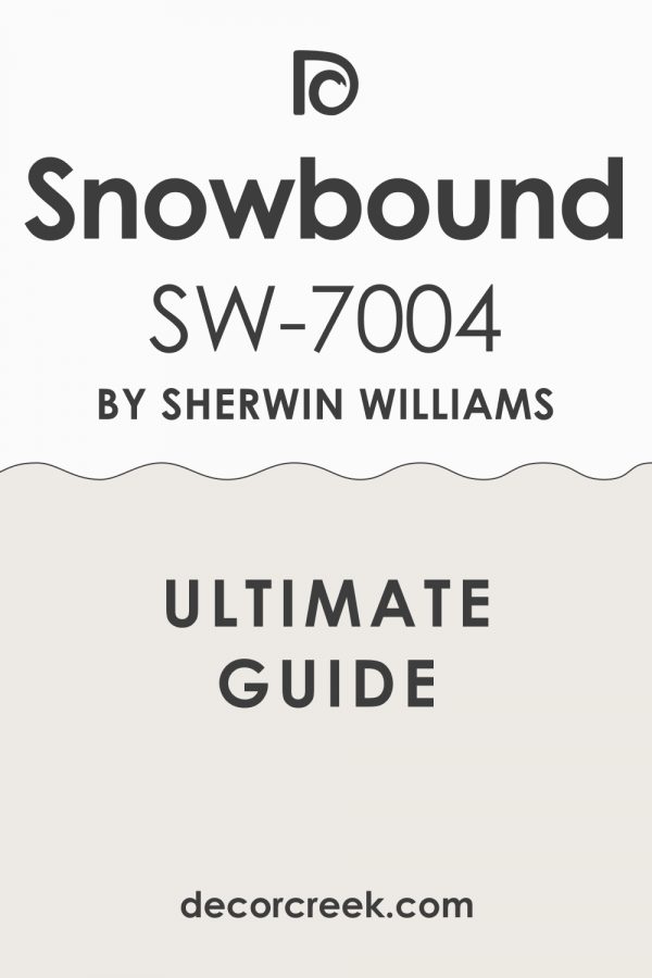 Snowbound SW 7004 Paint Color by Sherwin-Williams