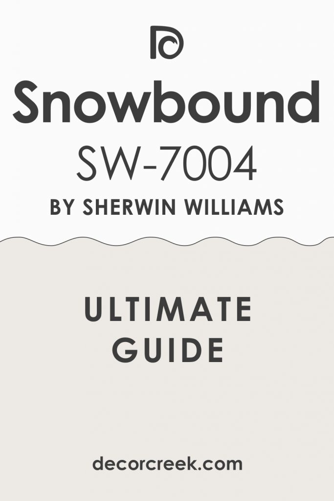 Snowbound SW 7004 Paint Color by Sherwin-Williams