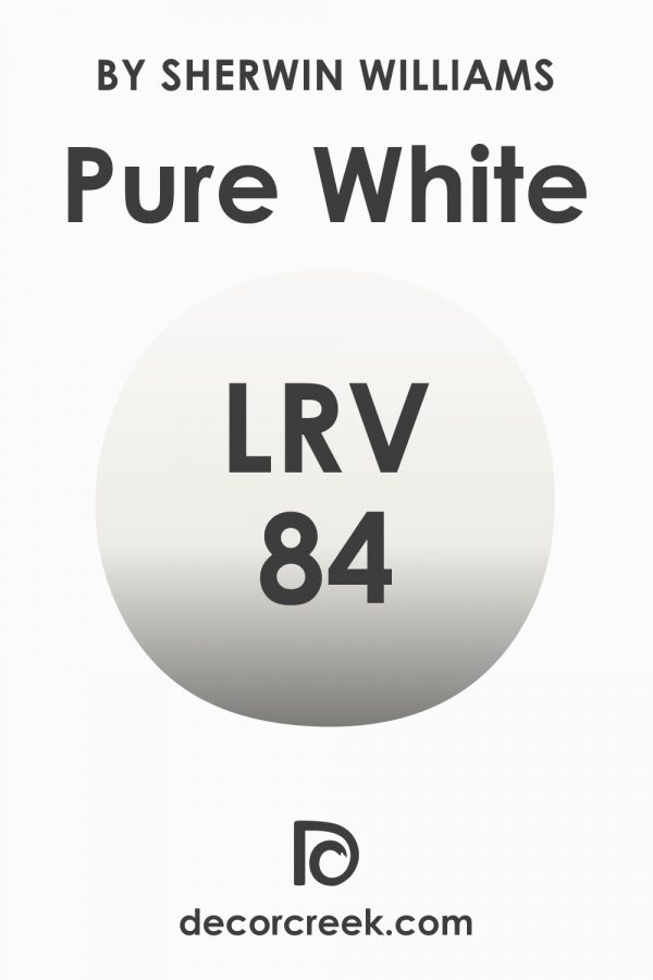 Pure White SW 7005 Paint Color by Sherwin-Williams