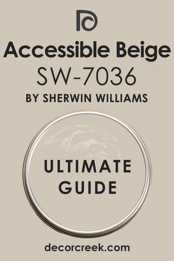 Accessible Beige SW 7036 Paint Color by Sherwin-Williams - DecorCreek