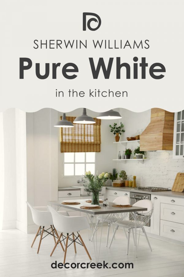 Pure White SW 7005 Paint Color by Sherwin-Williams