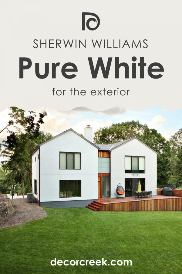 Pure White SW 7005 Paint Color by Sherwin-Williams