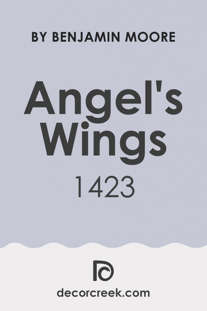 Angel's Wings 1423 Paint Color by Benjamin Moore - DecorCreek